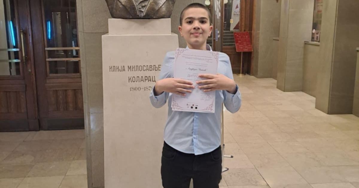 Bogdan je ponos Srbije: Sa 4 godine počeo da svira, sa 7 da komponuje ...