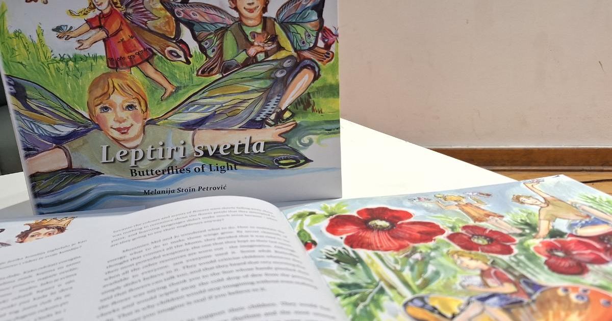 Održana promocija knjige „Leptiri svetla” – Deca su nekad mudrija od ...