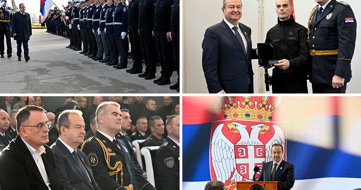 Dačić: SAJ je simbol snage i odlučnosti države i garancija sigurnosti i ...