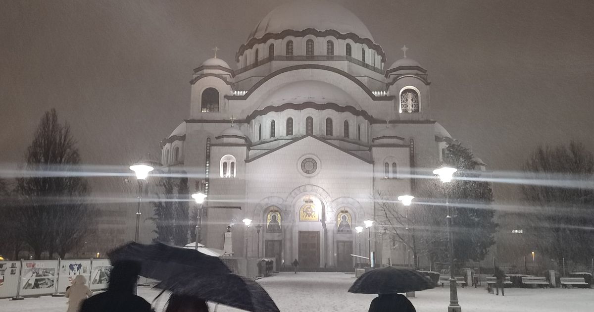 RHMZ upozorava na jake snežne padavine: Na planinama i preko pola metra ...