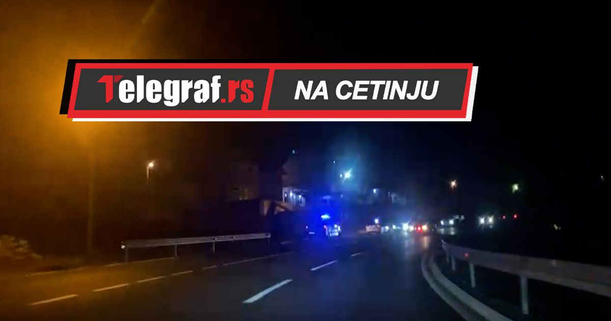 Masakr na Cetinju, Telegraf na licu mesta: Sve vrvi od policije, ljudi se zaključali u kuće ...