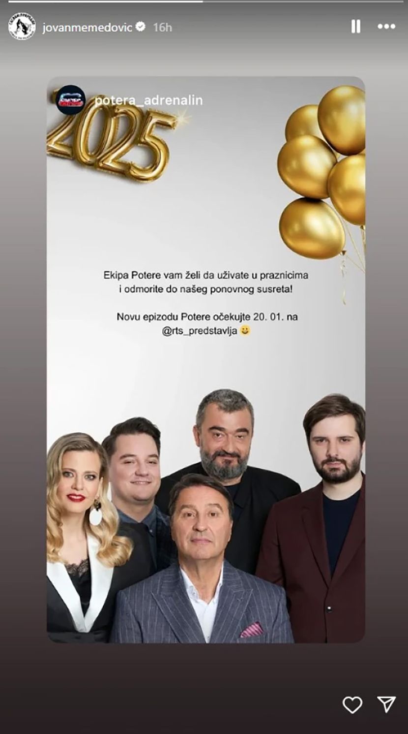 Jovan Memedović nije slutio šta se sprema: Sinoć objavio snimak iz ...