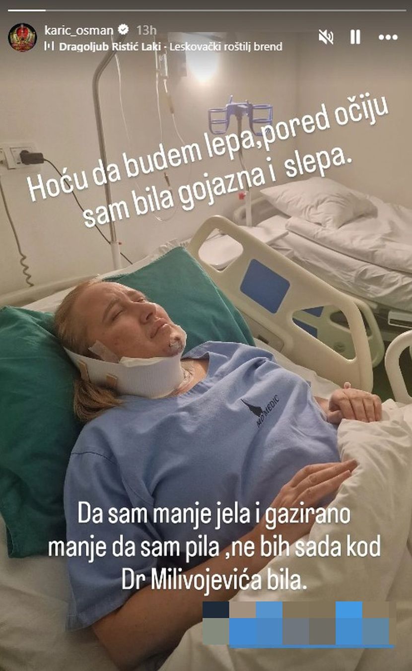 Oglasio se Karić, Kristina završila u bolnici: Zavoj oko glave, sva u podlivima i bolovima, on ...