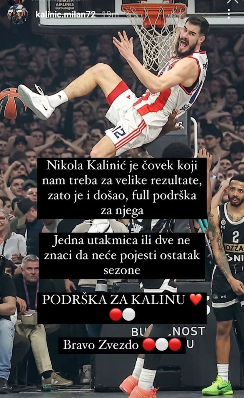 Kalinić se oglasio posle derbija i poslao snažnu poruku - Telegraf.rs