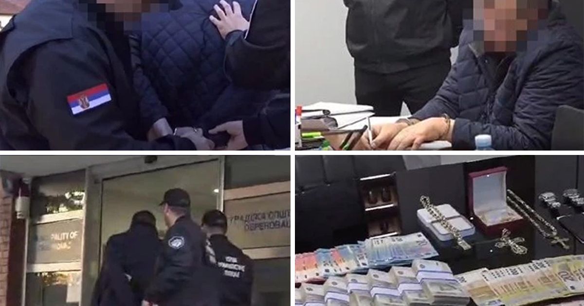 This is how ex EPS chief Grcic was arrested! Tens of thousands in cash ...