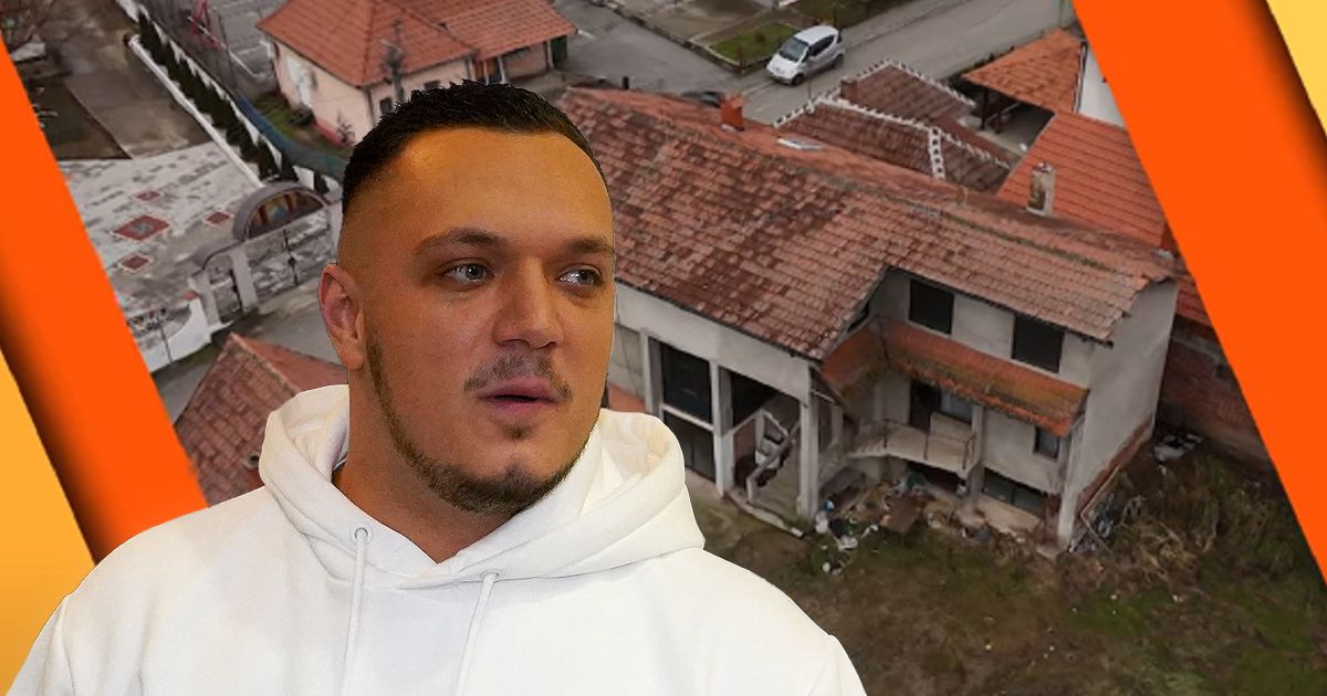 Nedovršena, bez fasade, oko nje haos! Ovo je kuća Nenada Marinkovića ...