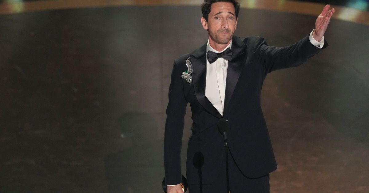 Edrijen Brodi se našalio posle svog govora na Oskarima, posle kojeg je ...