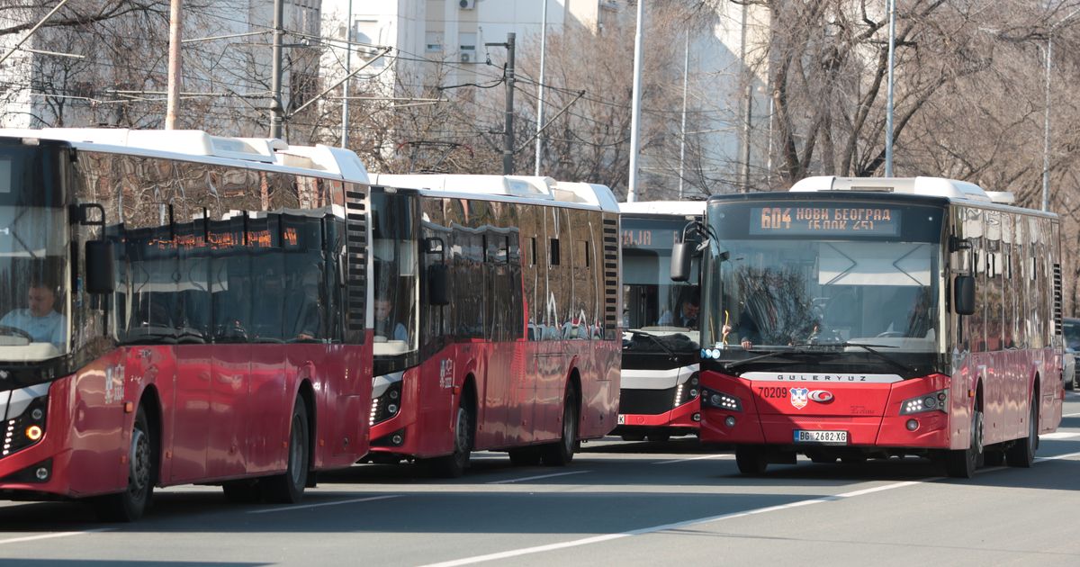 Gradski prevoz u BG normalizuje se nakon početnih kašnjenja zbog ...