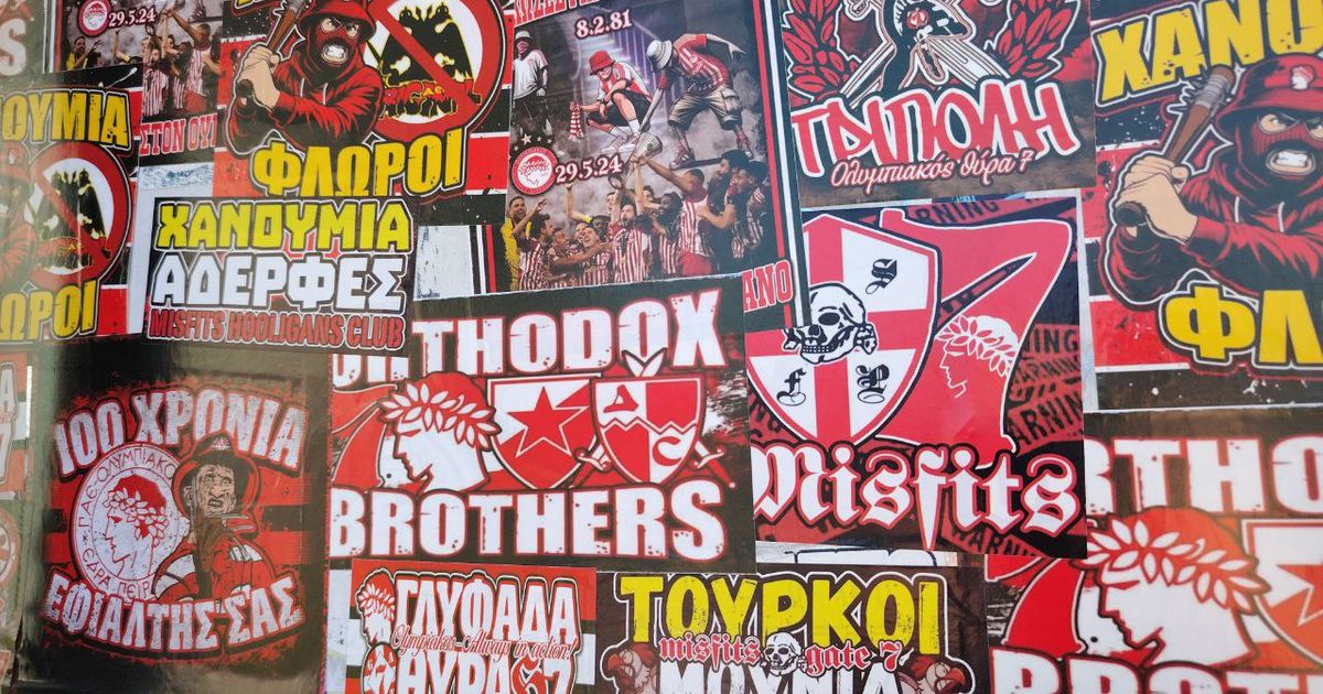 I Delije "obeležile" teritoriju pored stadiona u Pireju, a tu je i ...