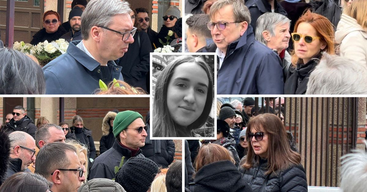 Ćerka Buleta Goncića sahranjena uz potresni govor - Telegraf.rs