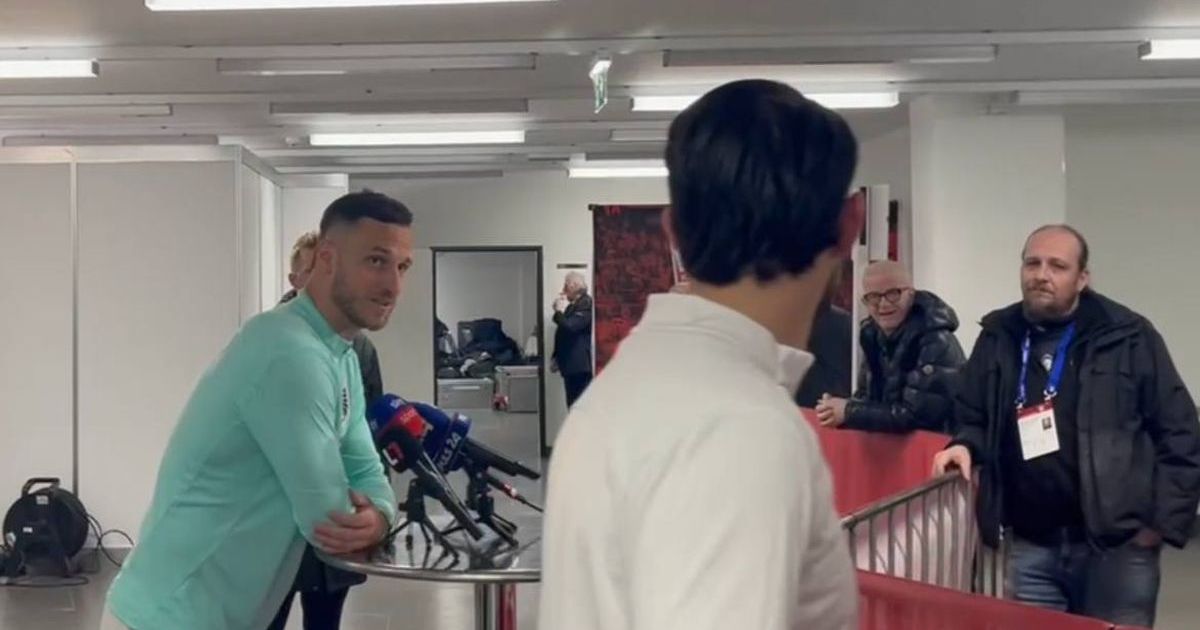 Arnautović se obratio Samardžiću na srpskom u miks zoni: “Ajde idi ...