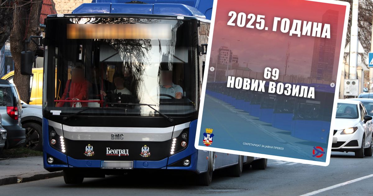 Ove godine gradski prevoz je u znaku broja 69: Evo šta to znači i kakve ...