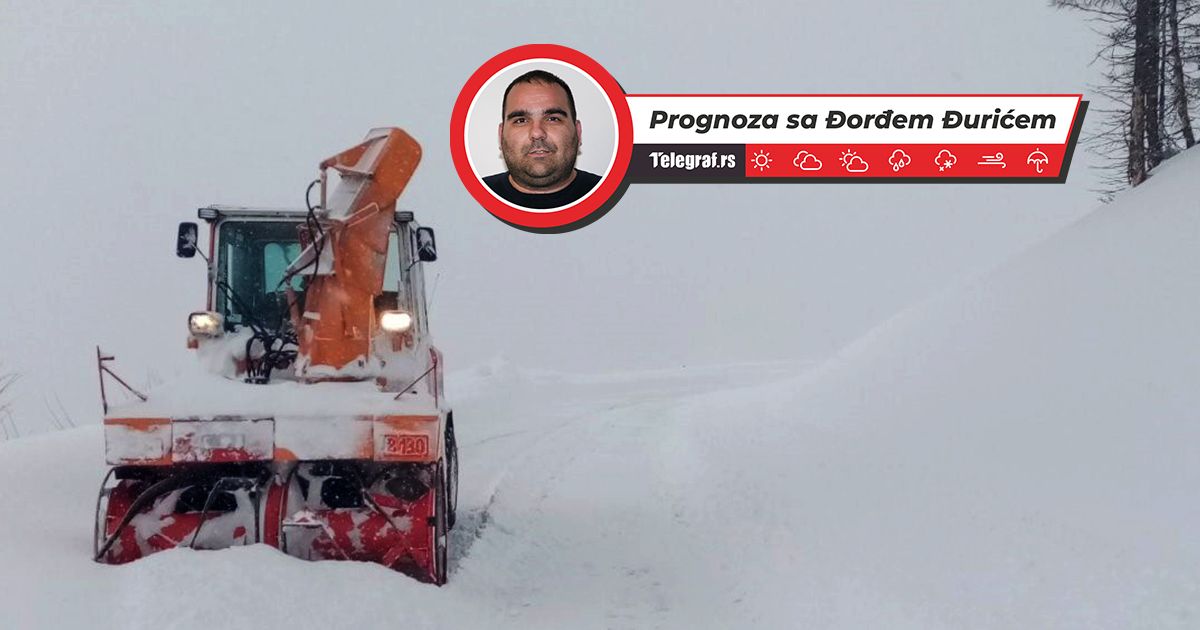 Za 24 sata palo pola metra snega: Dok se nizije bore sa poplavama, na ...