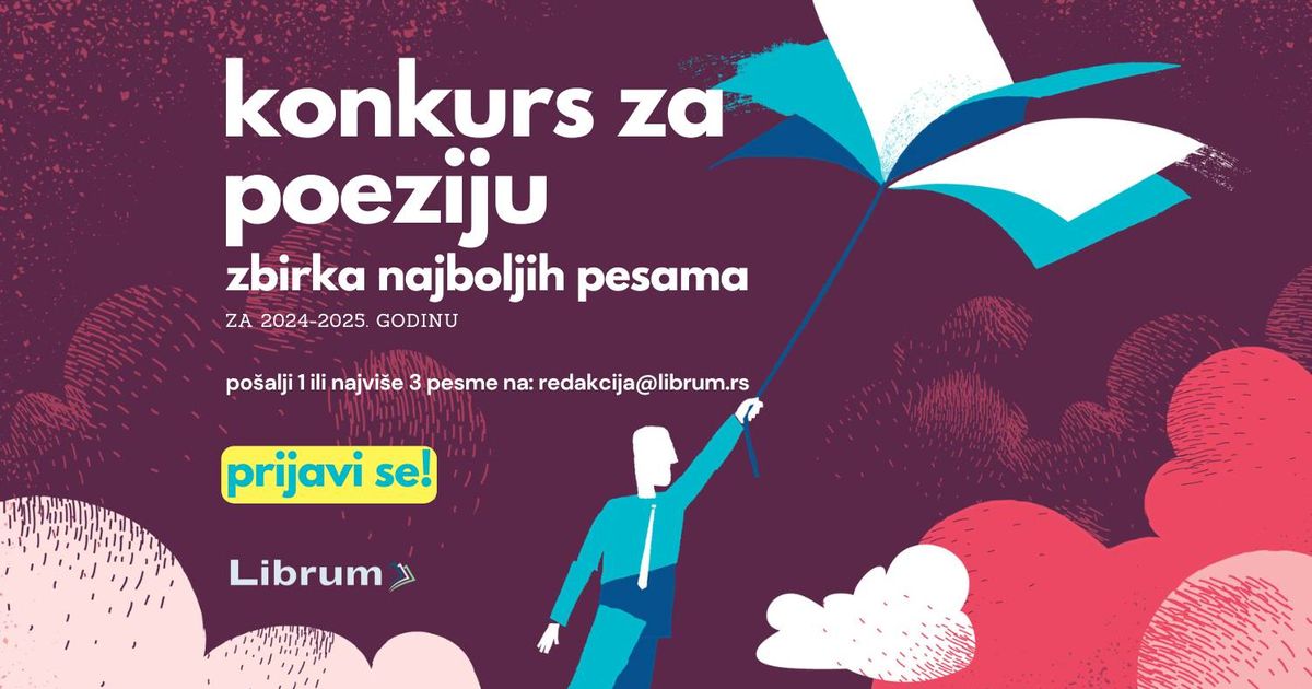 Librum studio raspisuje regionalni konkurs za poeziju: Zbirka 100 ...