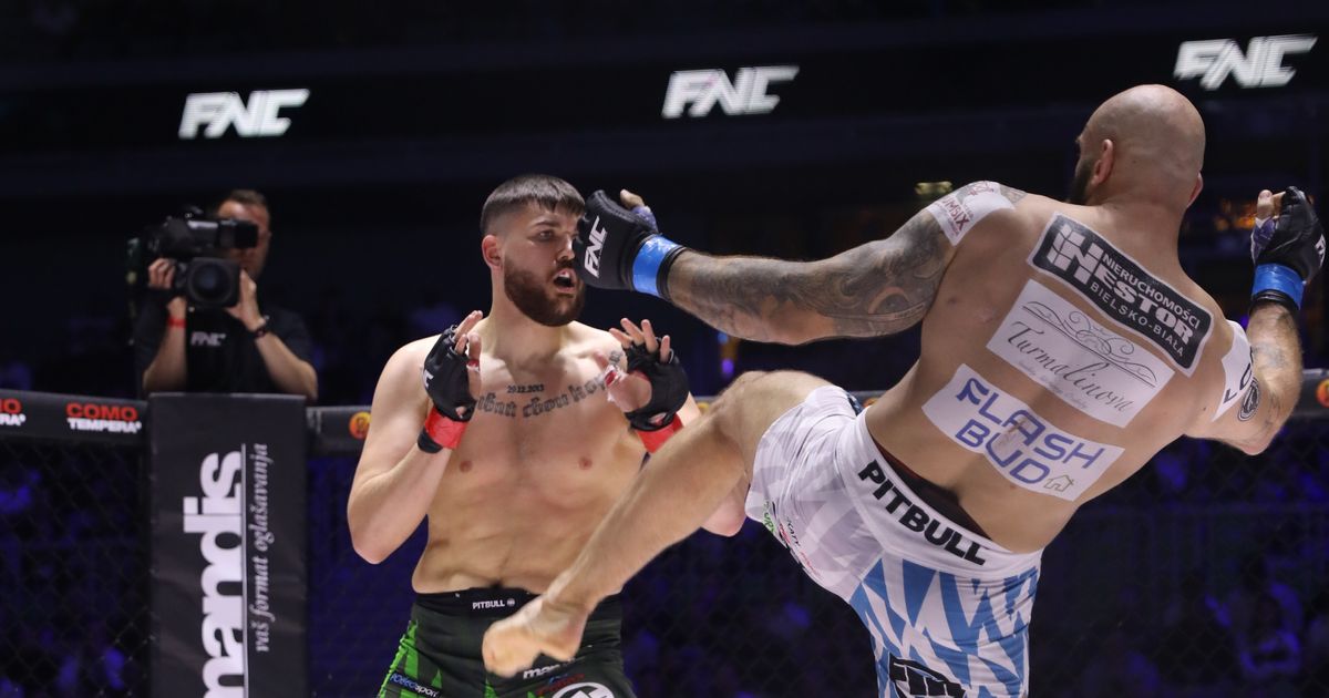 Sam početak, i odmah - "bum"! Slovenac brutalno nokautirao Poljaka u prvom meču na FNC 22 ...