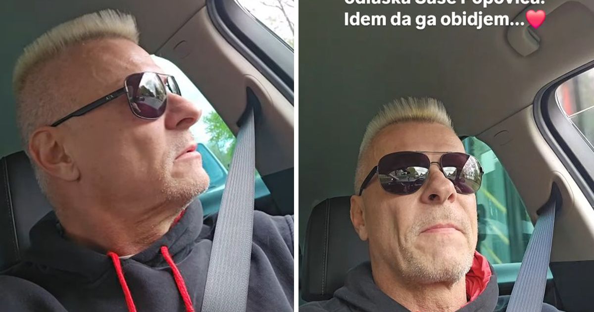 "Vuče, zove..." Muzičar posetio Popovićev grob 40 dana nakon smrti: "Idem da vidim kakav je, šta ...