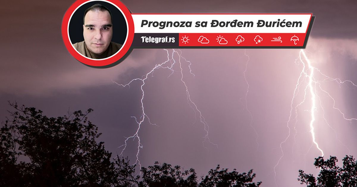 Dva okruga Srbije na udaru pljuskova do kraja dana! Najavljena još ...