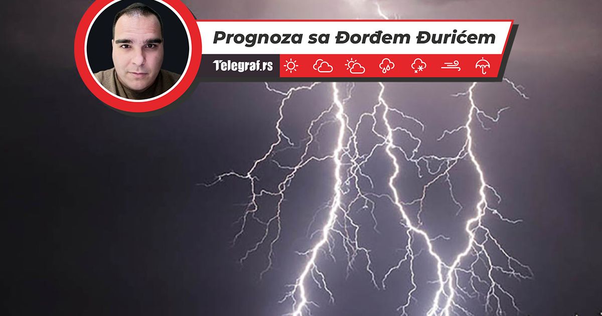 Već počelo! Pljuskovi sa grmljavinom u naredna dva sata očekuju ove delove Srbije - Naslovi.net