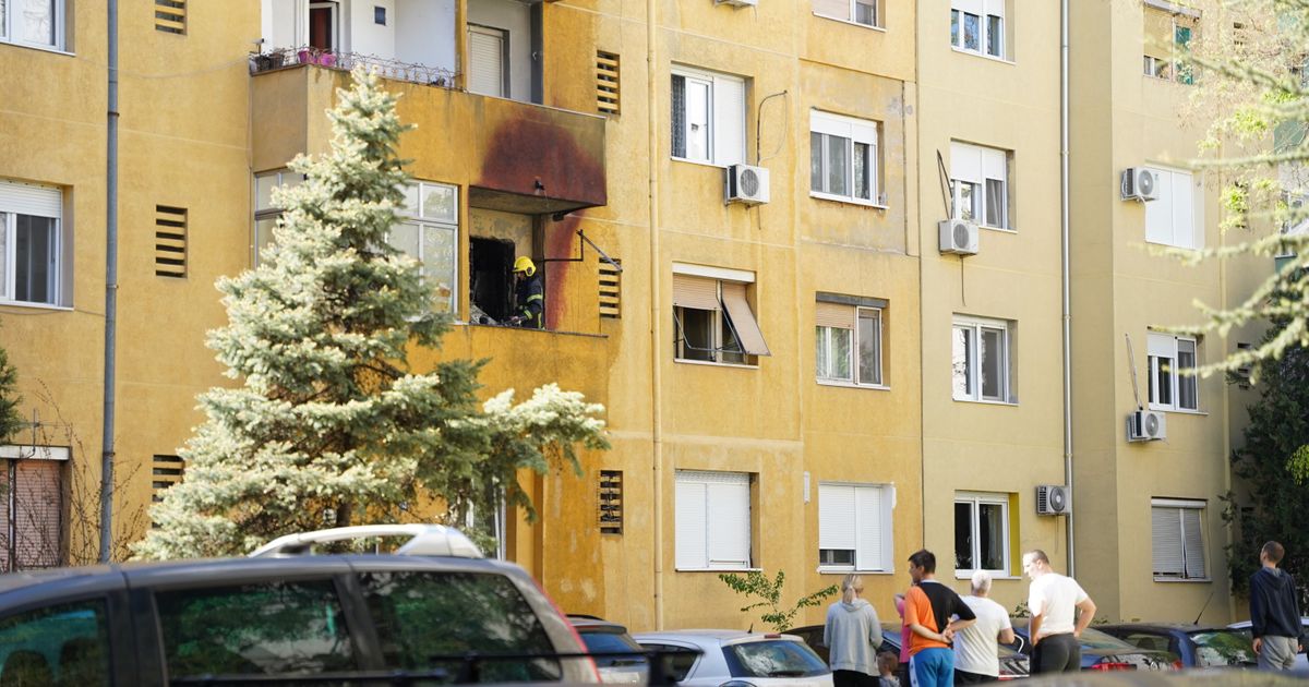 Stravičan požar u Zemunu! Vatra guta stan na prvom spratu: Jeziv snimak sa lica mesta! - Vesti ...