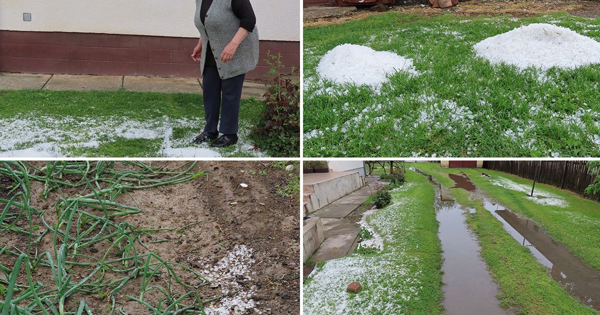Nevreme tuklo Mačvu! 15 minuta padao grad veličine graška, meštani ne ...