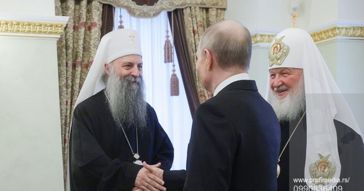 Serbian Orthodox Church Patriarch's meeting with Russian president ...