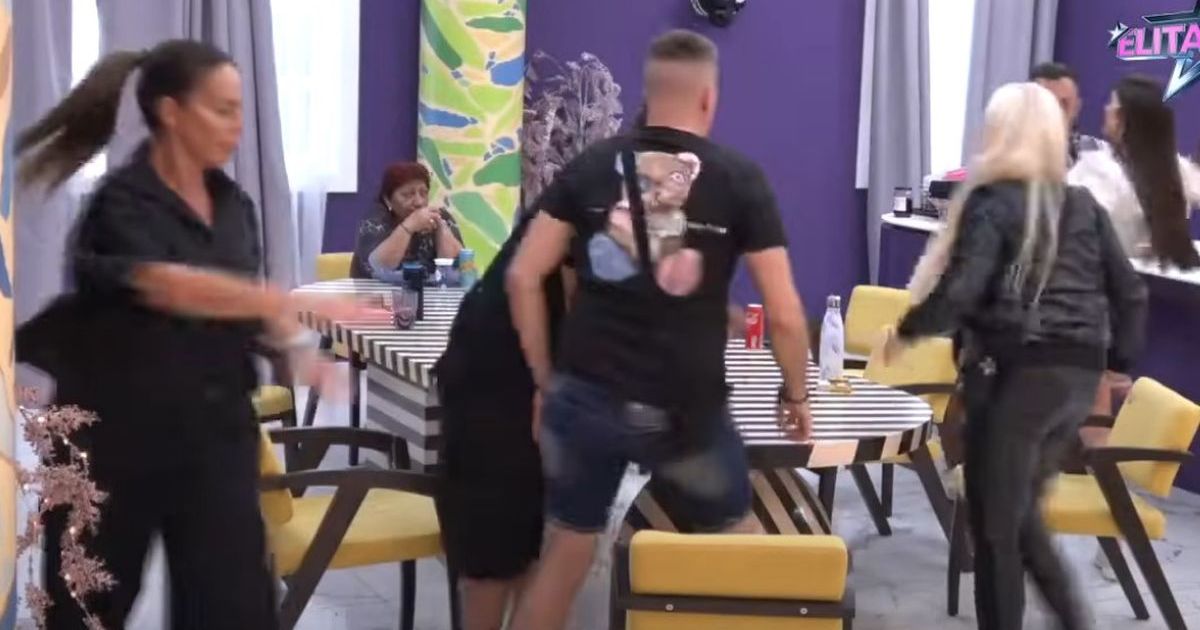 Haos u Eliti! Gastoz se zaleteo na rijaliti učesnika, nastao karambol: Obezbeđenje hitno uletelo ...