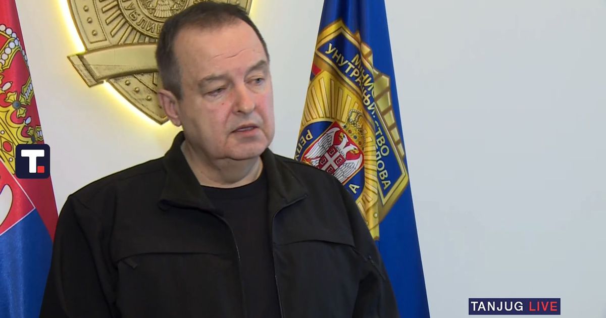 Ivica Dačić o incidentu u Novom Sadu: Povređen dekan Drid, policija ...