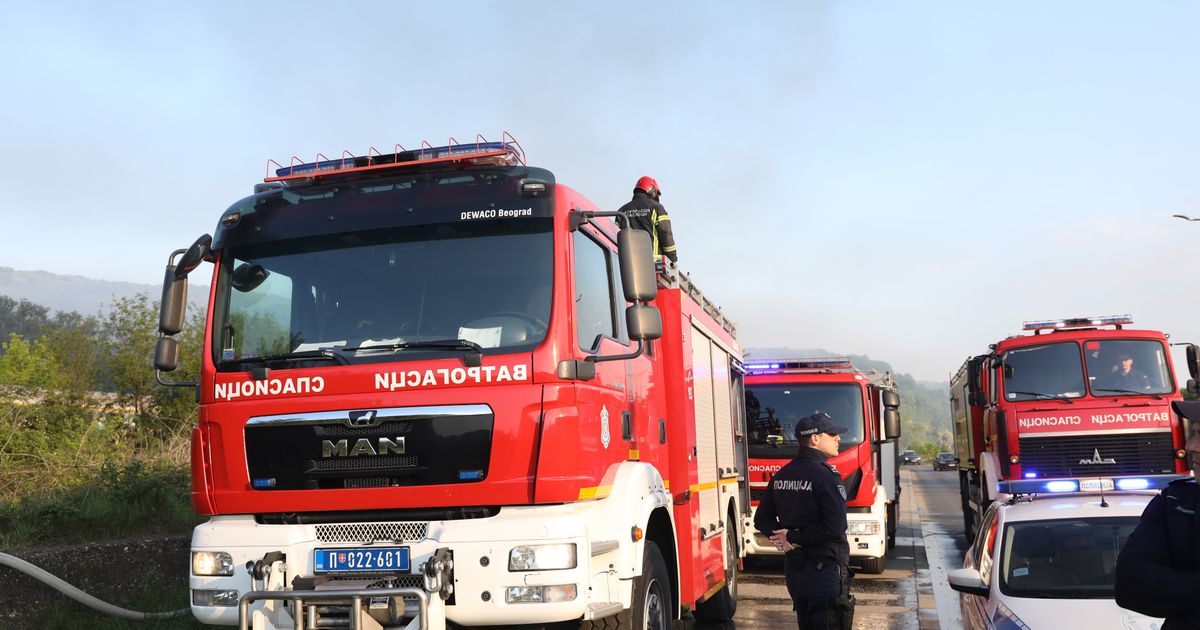 Prvi snimci s mesta požara: Vatrogasci se bore sa vatrenom stihijom kod Košutnjaka - Vesti ...