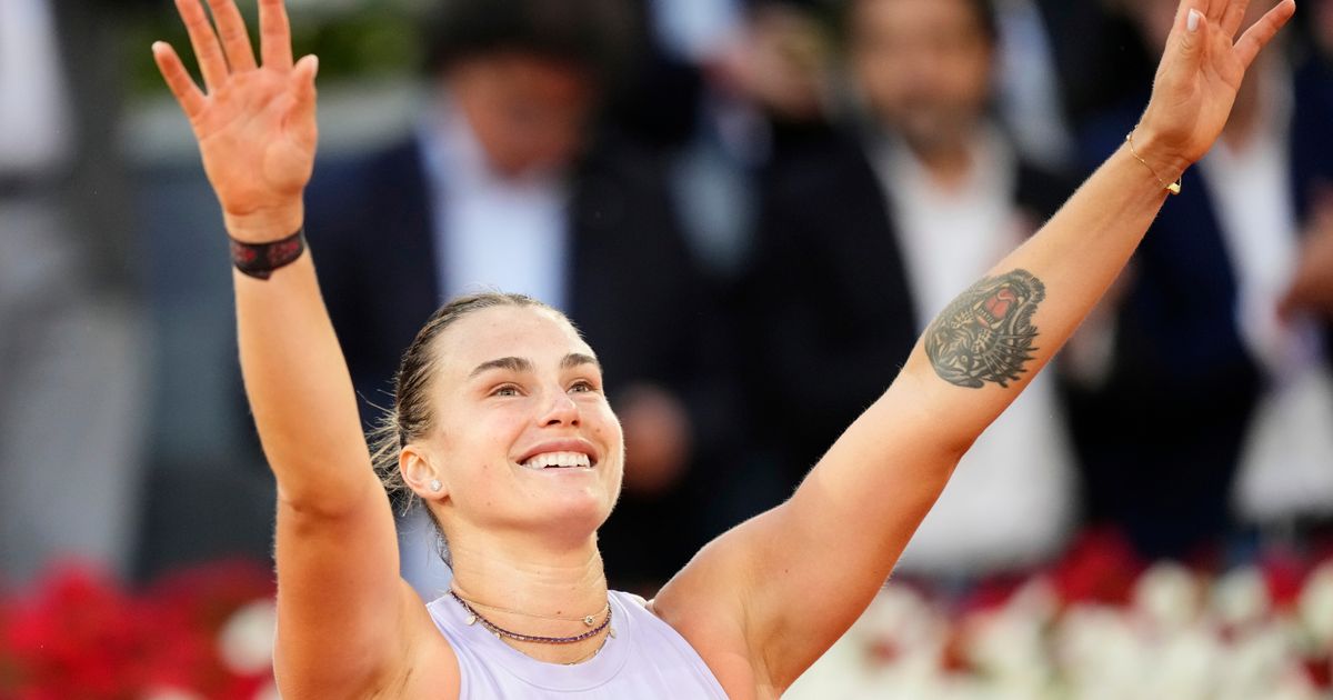Arina Sabalenka pokorila Madrid! - Naslovi.net