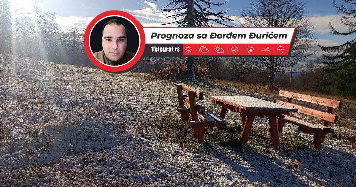 Sutra čak 26°C, pa sledi totalni obrt! Ovi predeli Srbije biće prvi na ...