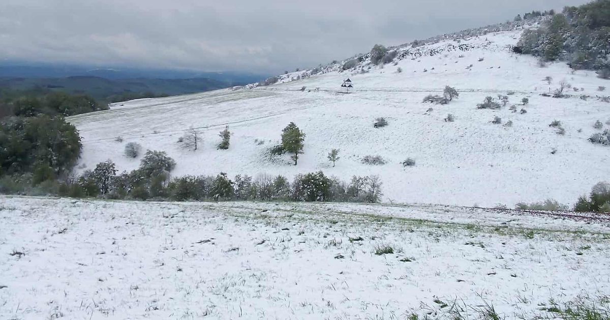 Zimska bajka usred proleća: Ovi predeli Srbije u maju podsećaju na ...