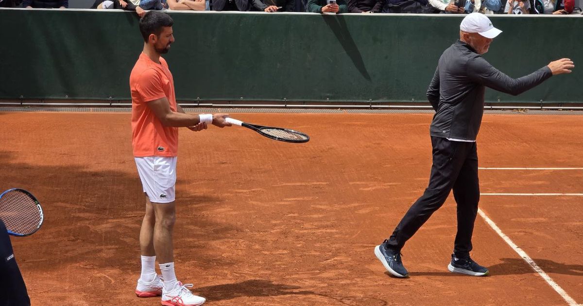 Telegraf at Djokovic's training after 100th title: Nole sparred with ...