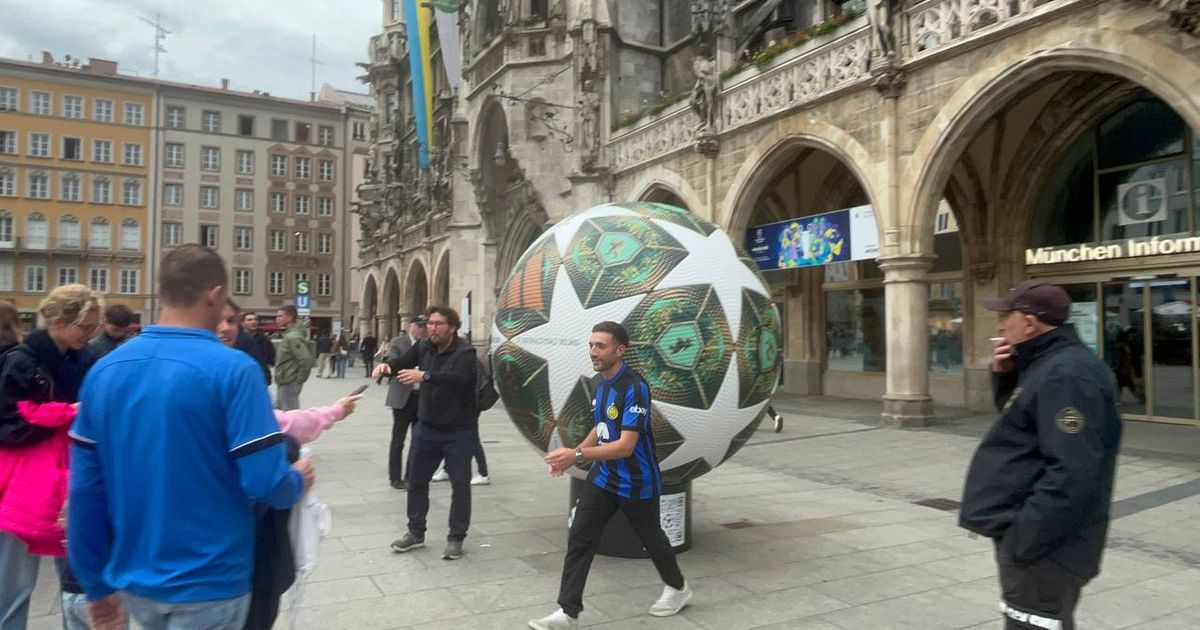 Telegraf u Minhenu: Delije obeležile teritoriju u centru grada na ...