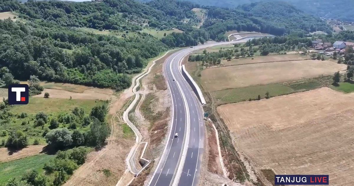 Putevi Srbije: Završena ugradnja asfalta na autoputu E75 u smeru ka Nišu kod Begaljice - Vesti ...