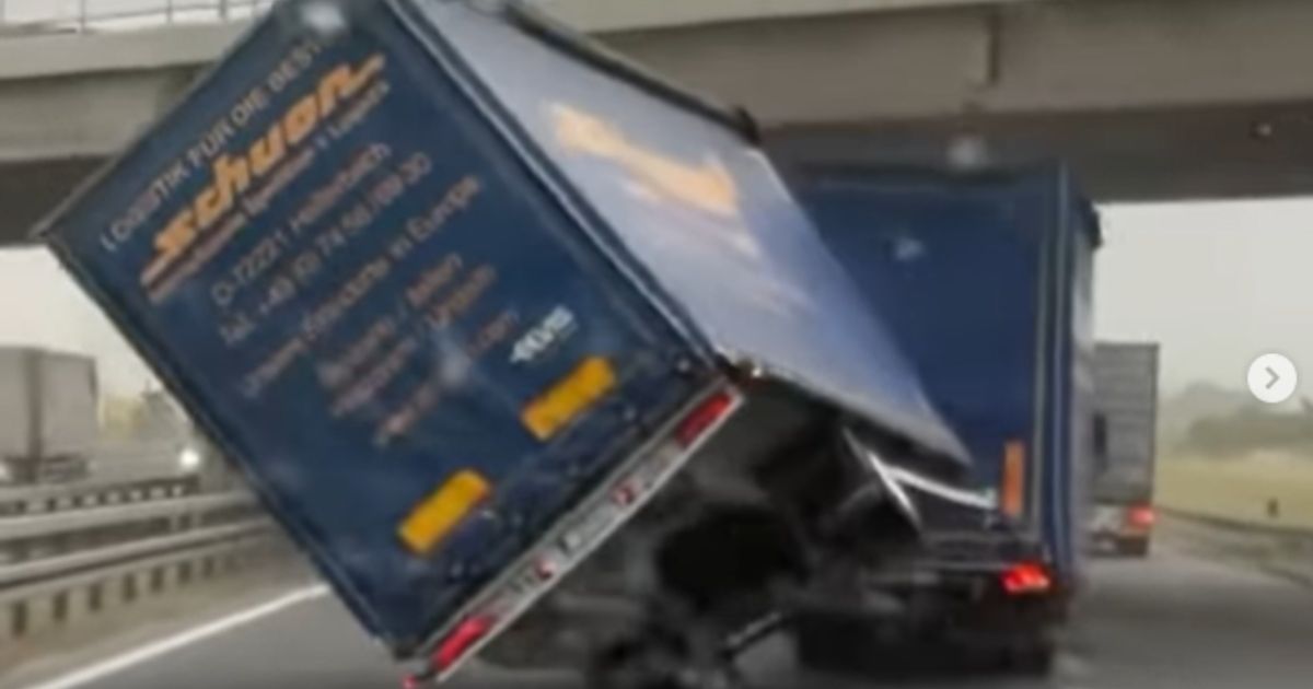 Neverovatno: Pogledajte trenutak kad je vetar PREVRNUO KAMION na auto-put kod Beograda! - Vesti ...