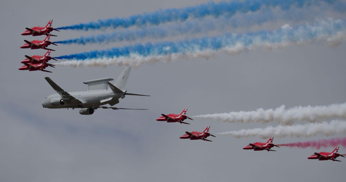 RAF iznenađenja na mitingu RIAT: Vedžtejl ipak leteo, Crvene strele ...