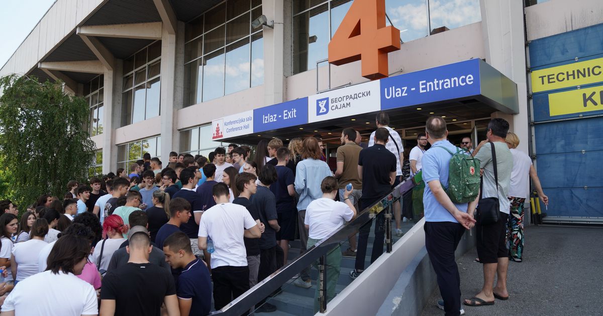 Na Beogradskom sajmu počelo polaganje prijemnog za etf: Na istom mestu ispiti i za ove obrazovne ...