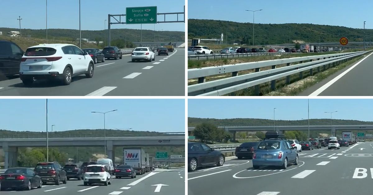 Vozila na auto-putu kroz Beograd mile: Kolone kilometarske, blokirana ...