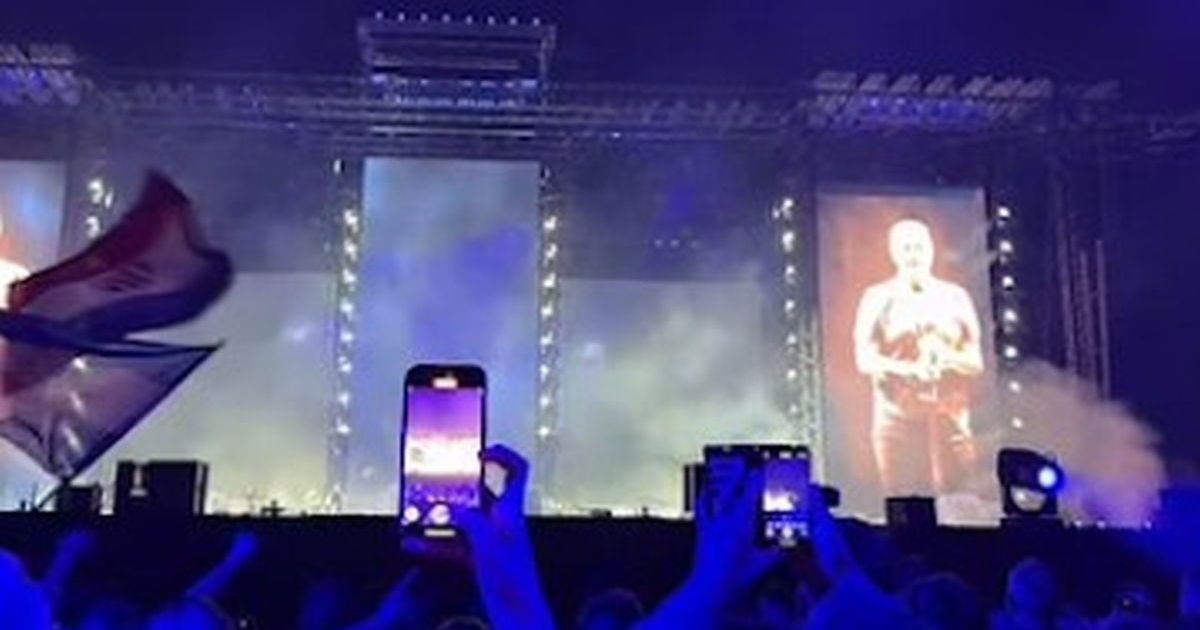 Šok početak koncerta u Sinju! Ekstremista Tompson se neočekivano ...