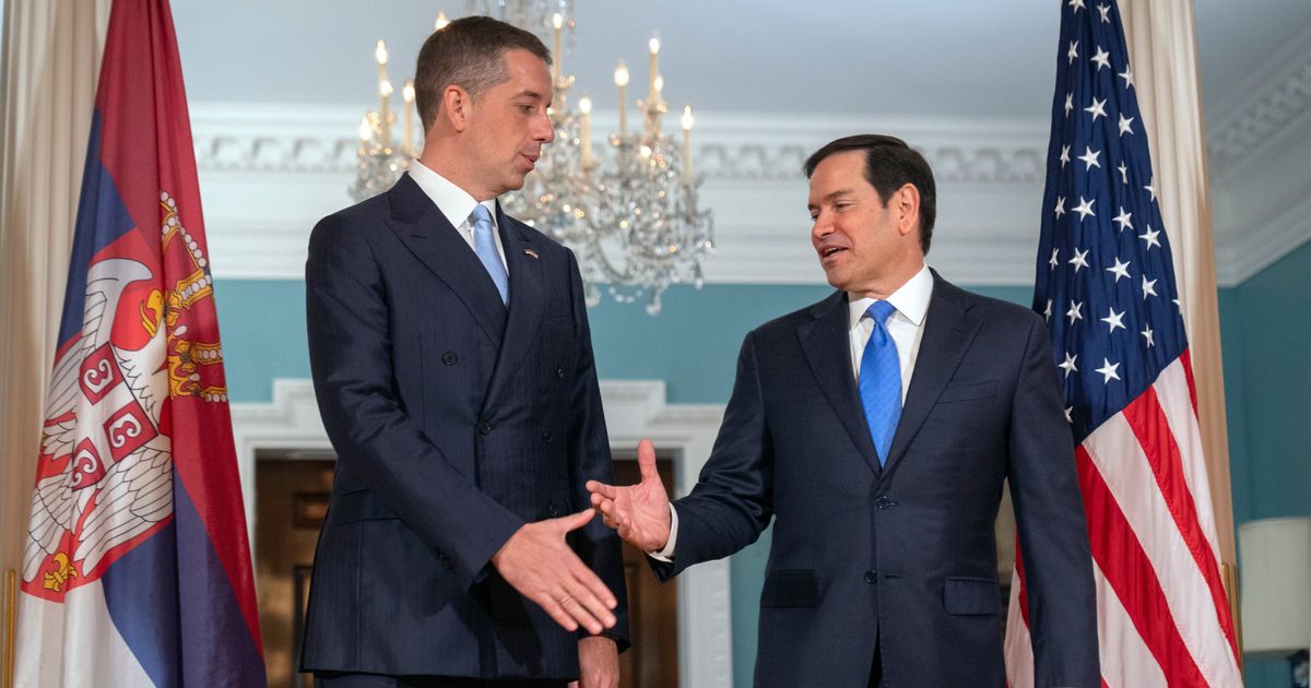US State Department: Marco Rubio and Marko Djuric agreed to hold ...