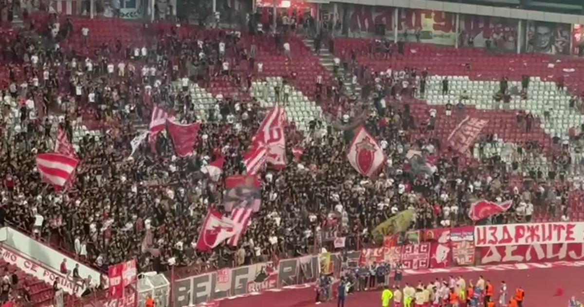 Evo šta su Delije poručile igračima Zvezde posle poraza od Pafosa ...