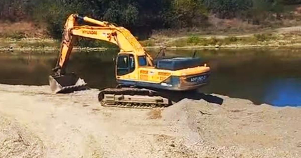 Narušio prirodni tok reke, kopao bez dozvole: Uhapšen muškarac iz ...