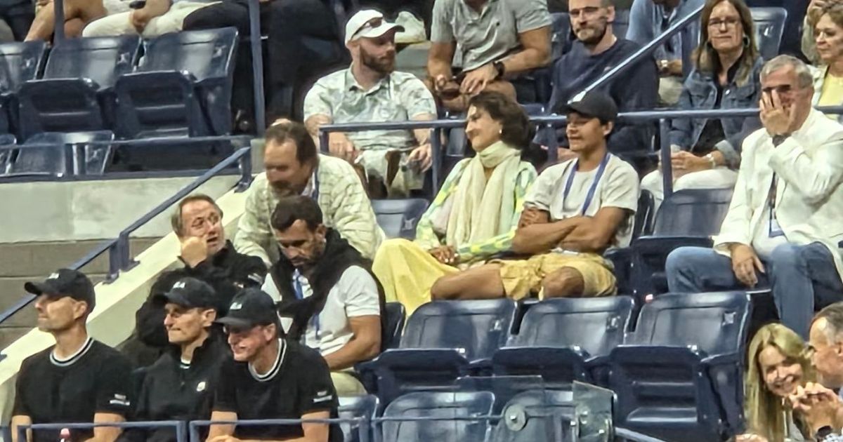 Ovako izgleda boks Novaka Đokovića na meču s Fricom! Tu je i poseban gost - Telegraf.rs