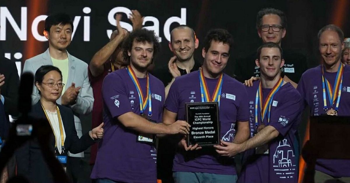 Istorijski uspeh srpskih studenata na svetskom takmičenju u ...