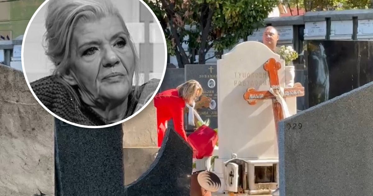 Nepoznati čovek i žena stigli na grob Marine Tucaković - Telegraf.rs