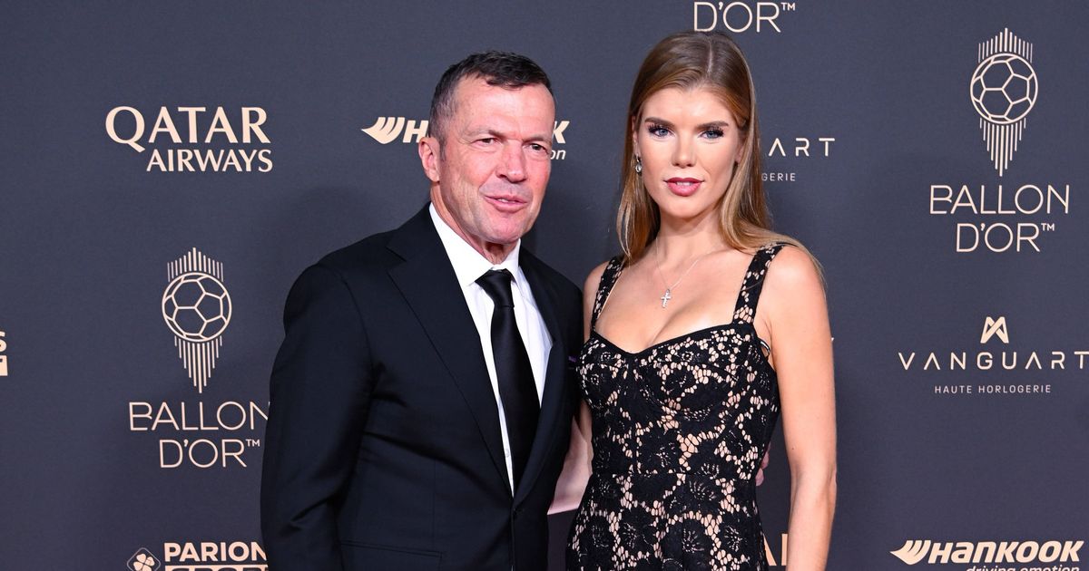 Lotar Mateus posle pet brakova sa devojkom (26) na dodeli Zlatne lopte ...