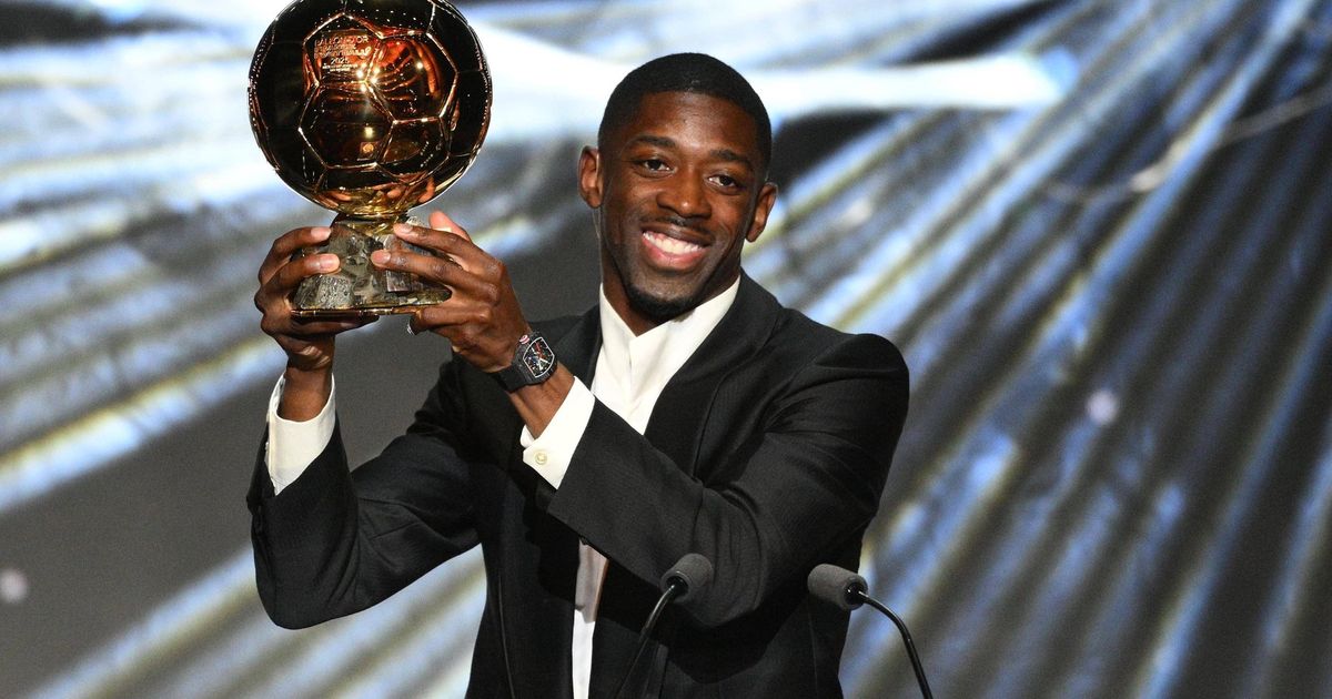 Usman Dembele osvojio FIFA nagradu "The Best" za najboljeg fudbalera u ...