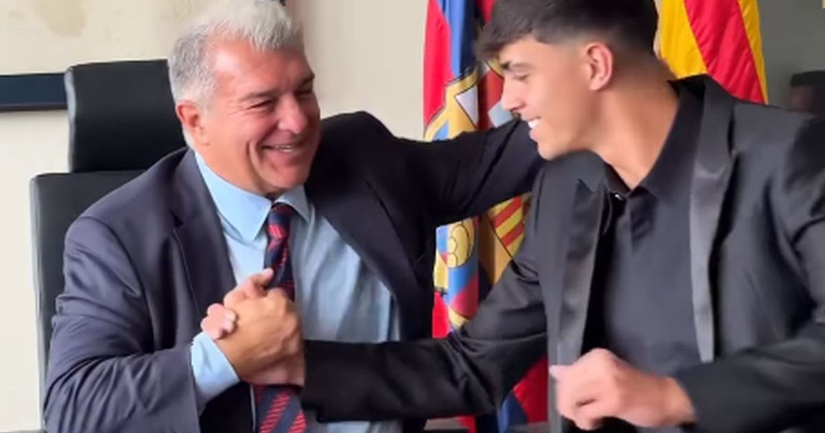 Mark Bernal produžio ugovor sa Barselonom do 2029. godine - Telegraf.rs