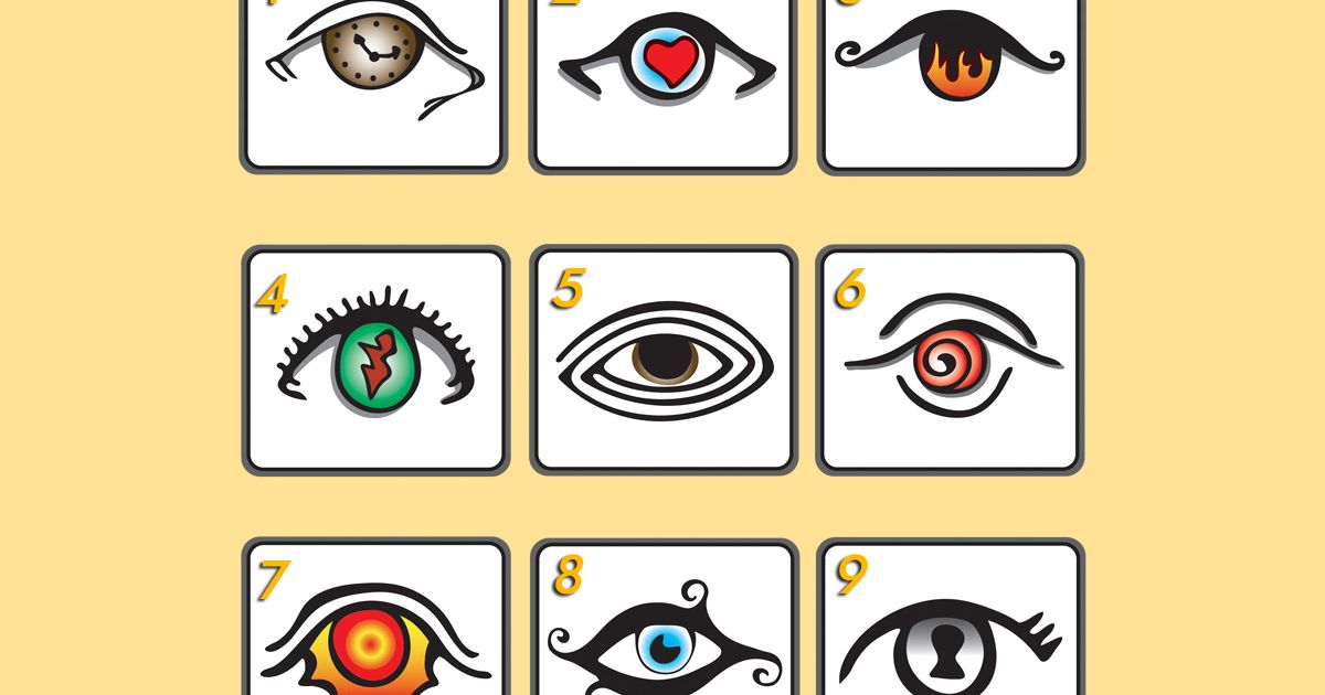Izaberite oko koje vas najviše privlači i saznajte šta to govori o vama ...
