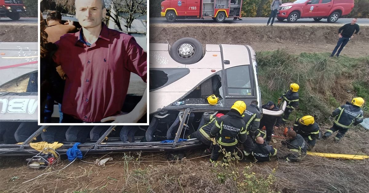 Ovo je Vidoje koji je poginuo u prevrtanju autobusa kod Sremske ...